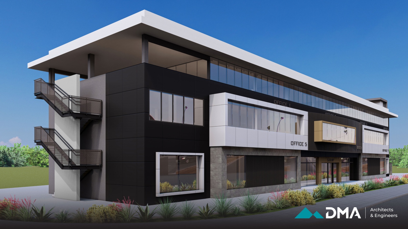 Commercial Building Limassol - DMA Architects & Engineers