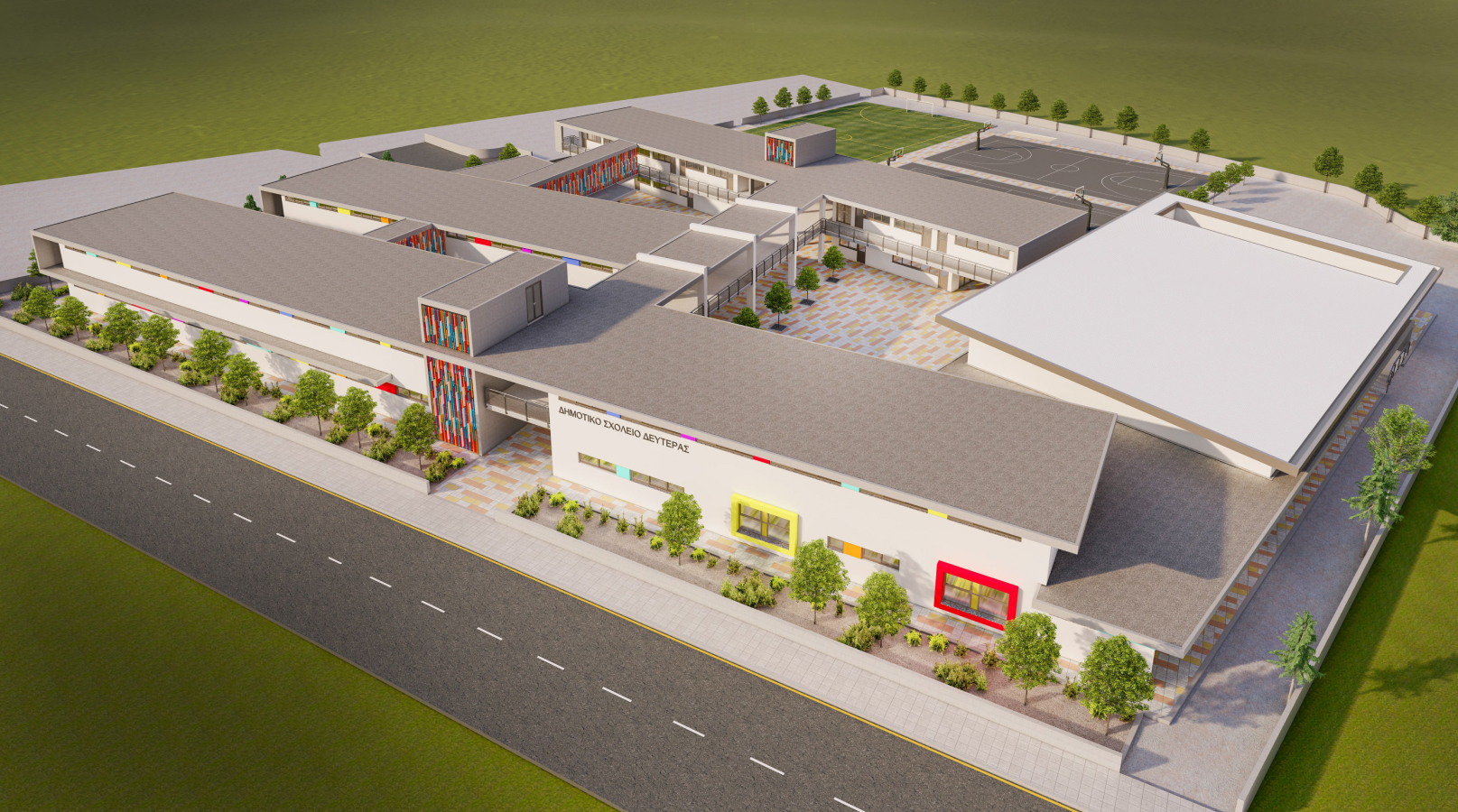 Primary School in Deftera - DMA Architects & Engineers